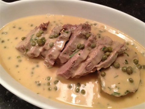 Recept kalfstong met pikante saus – Onno Kleyn